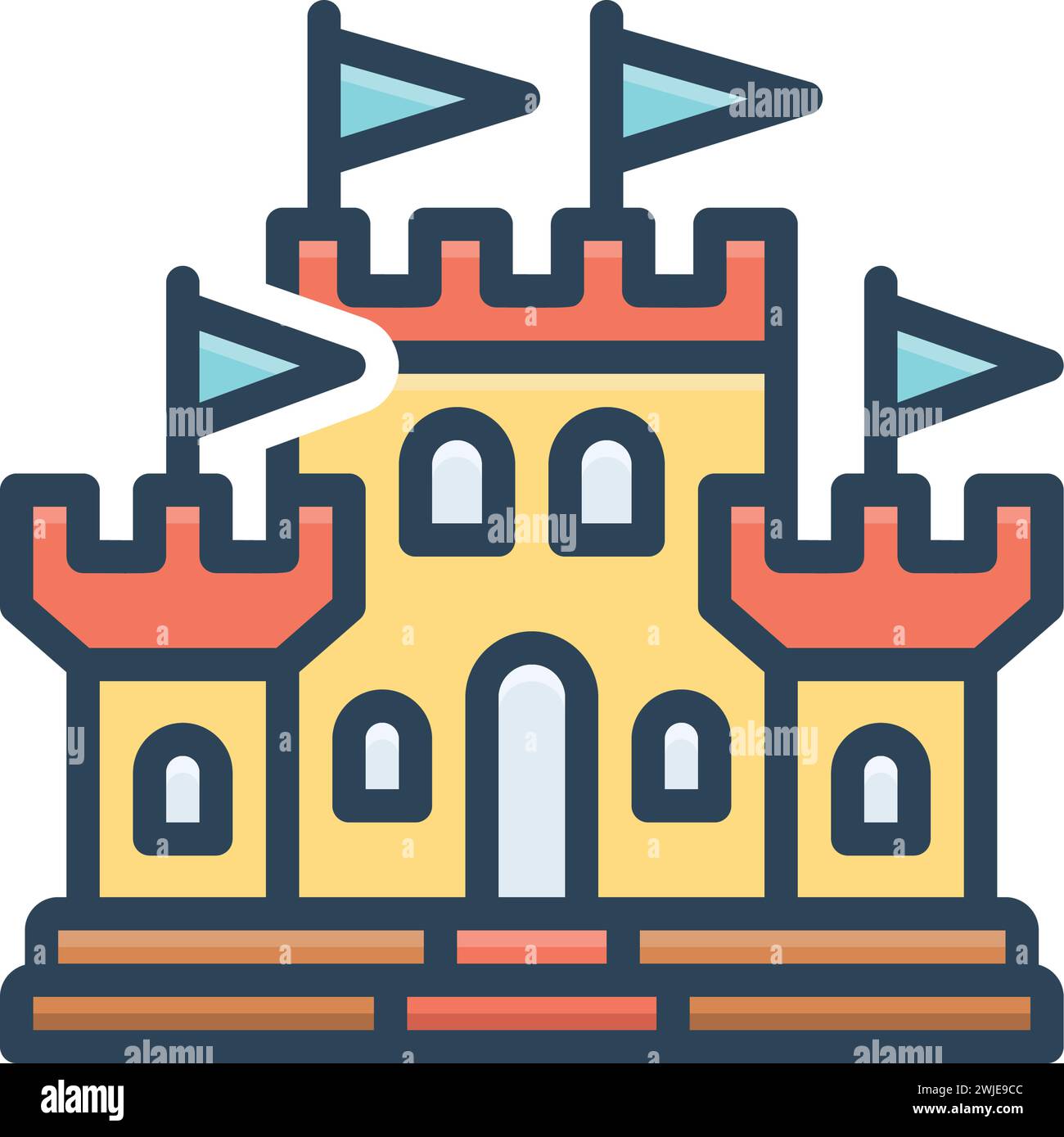 Fort temple Stock Vector Images - Alamy