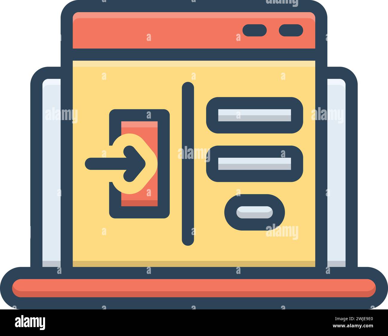 Icon for login,login activity Stock Vector Image & Art - Alamy