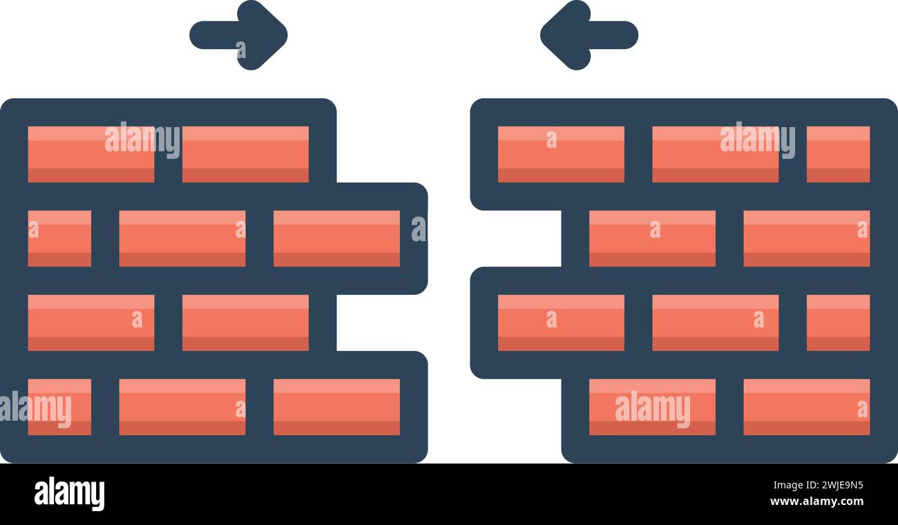 Icon for combining,wall Stock Vector Image & Art - Alamy