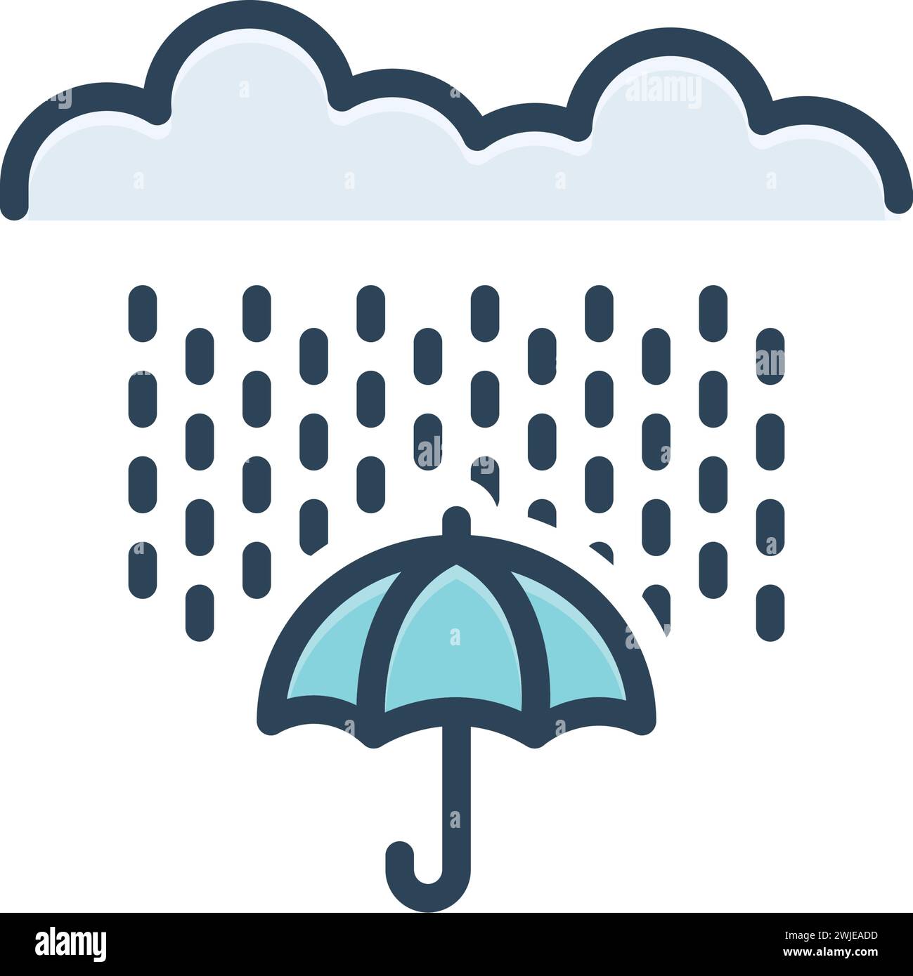 Icon for rain,rainfall Stock Vector Image & Art - Alamy