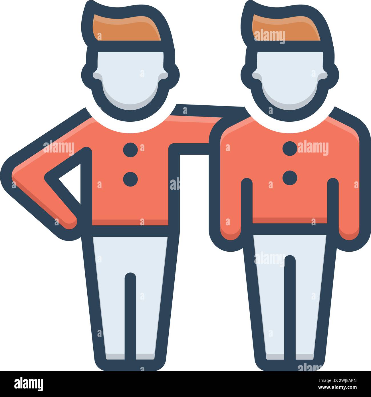 Icon for buddy,friend Stock Vector Image & Art - Alamy