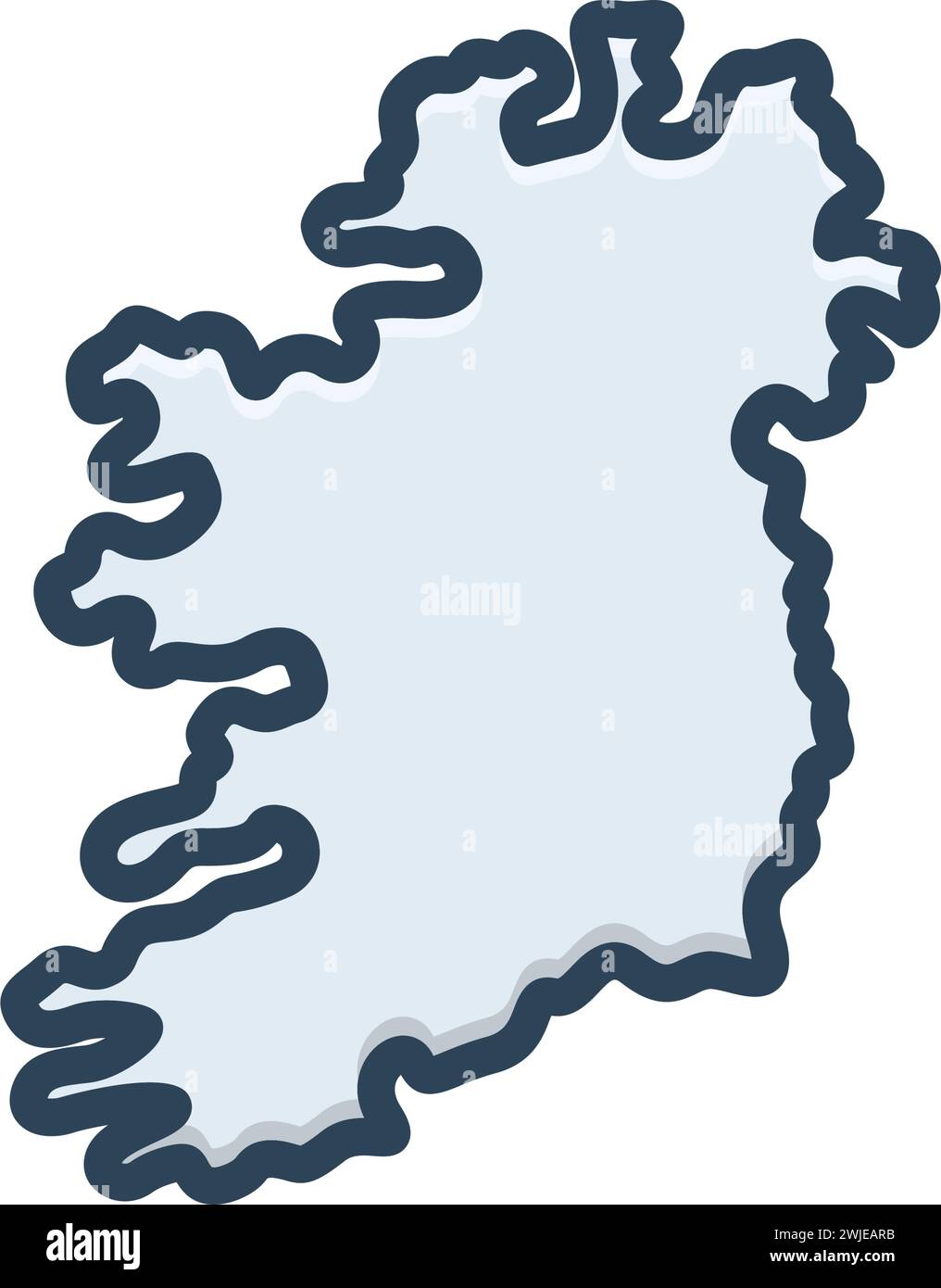 Icon for ireland,map Stock Vector Image & Art - Alamy