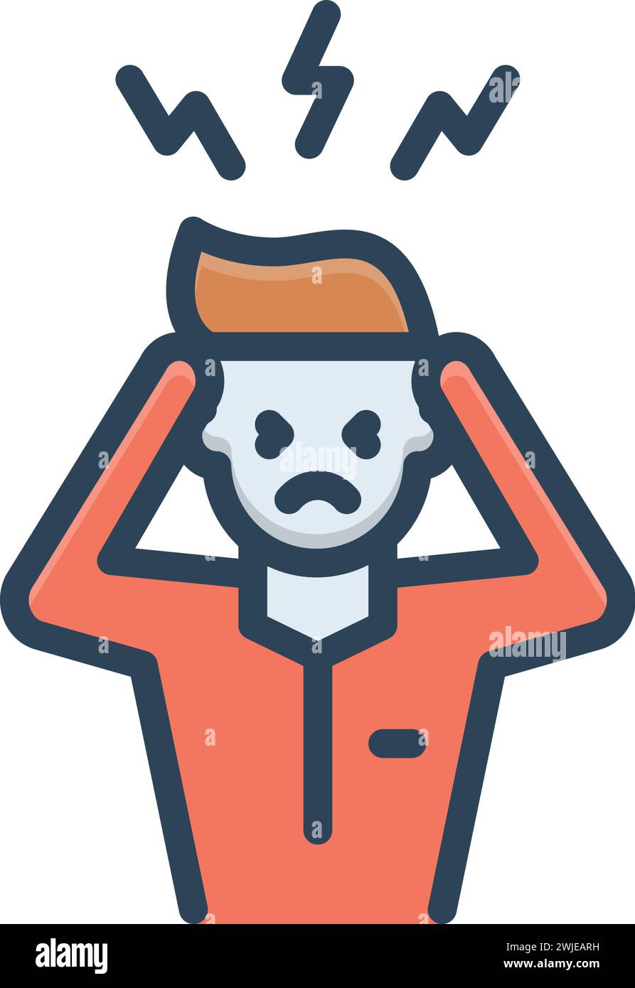 Icon for tension,stress Stock Vector Image & Art - Alamy