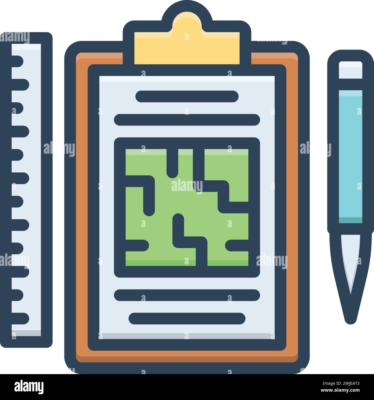 Icon for plans,scale Stock Vector Image & Art - Alamy