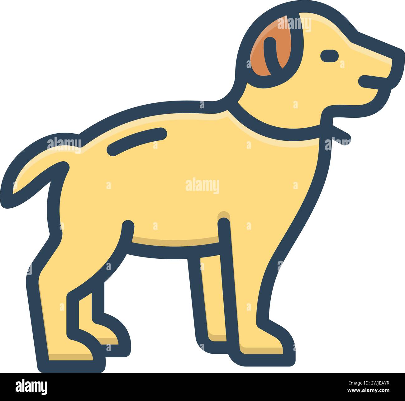 Pup logo Cut Out Stock Images & Pictures - Alamy