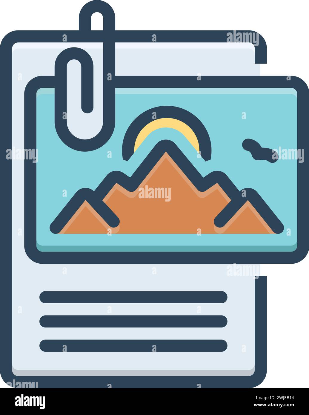 Icon for attach,joint Stock Vector Image & Art - Alamy