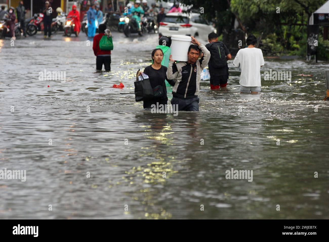 Tangerang. 14th Feb, 2024. This photo taken on Feb. 14, 2024 shows ...