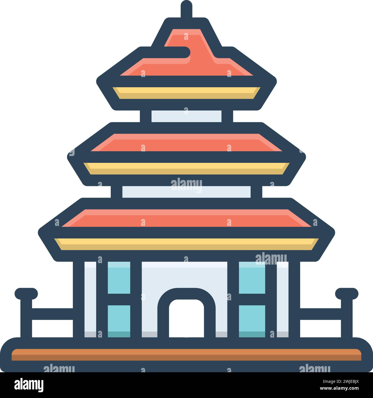 Building bali Stock Vector Images - Alamy
