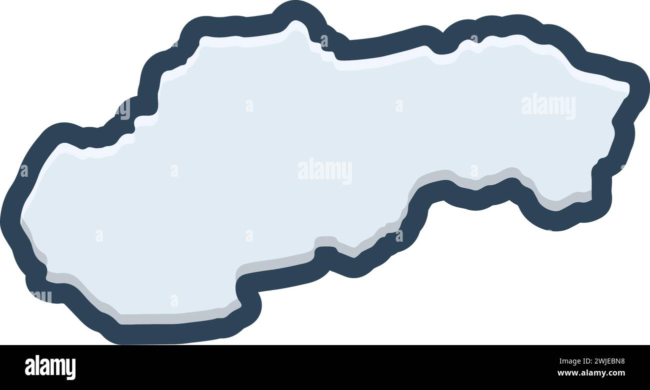 Icon for slovakia,map Stock Vector Image & Art - Alamy