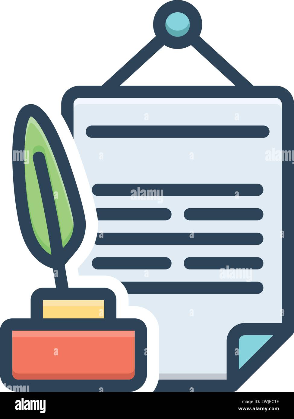 Icon for memo,memorandum Stock Vector Image & Art - Alamy