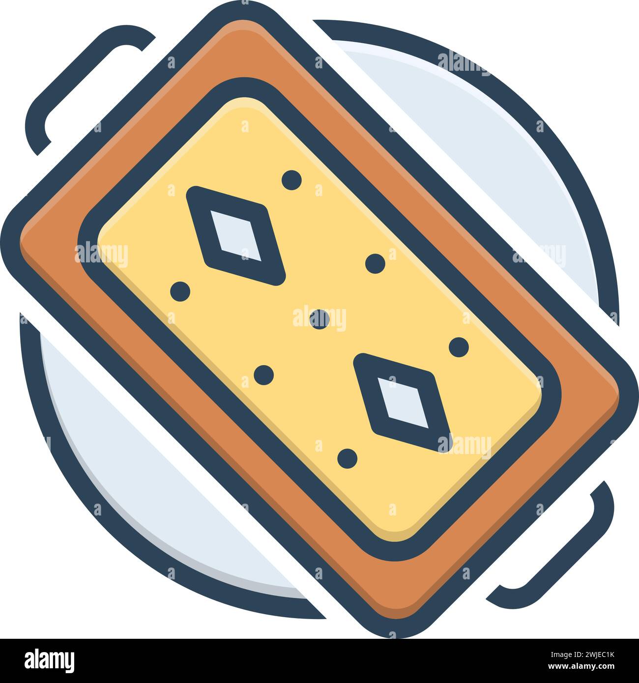 Salver shape Stock Vector Images - Alamy