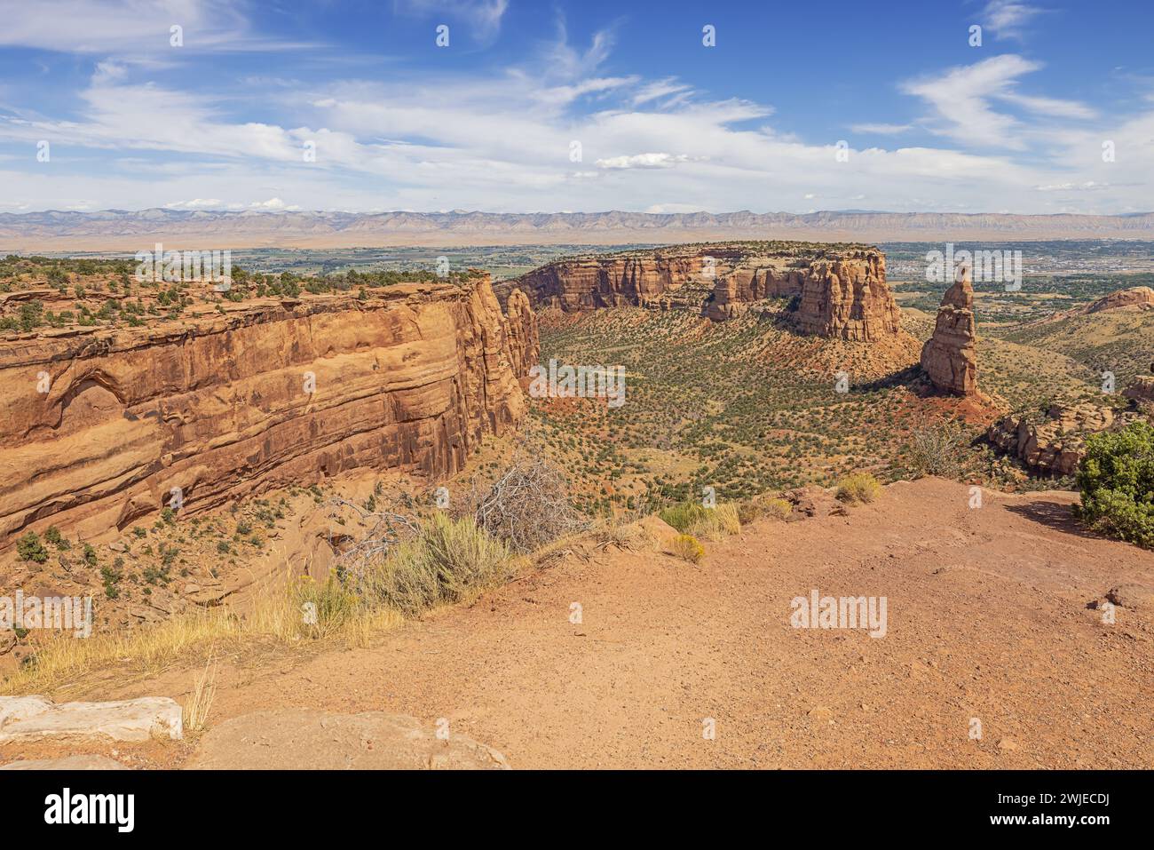 Independence Monument with Fruita in the background, seen from ...