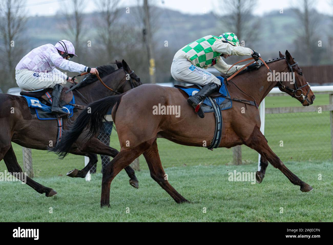 Wincanton Races February 19th 2022 - Race 5 Stock Photo - Alamy