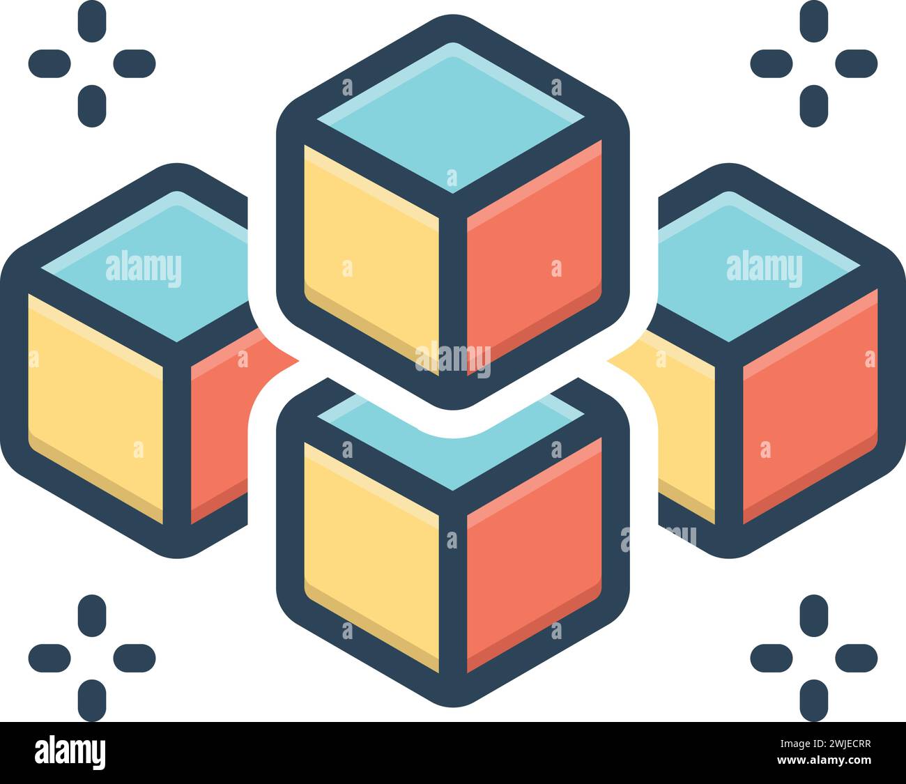 Cuboid shape Stock Vector Images - Alamy