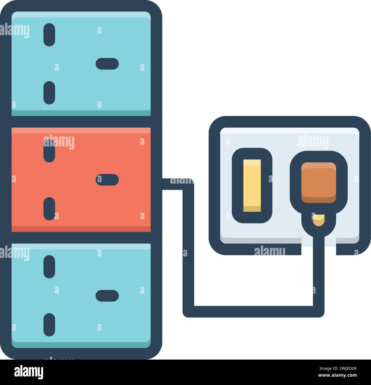 Icon for connectors,joiner Stock Vector Image & Art - Alamy