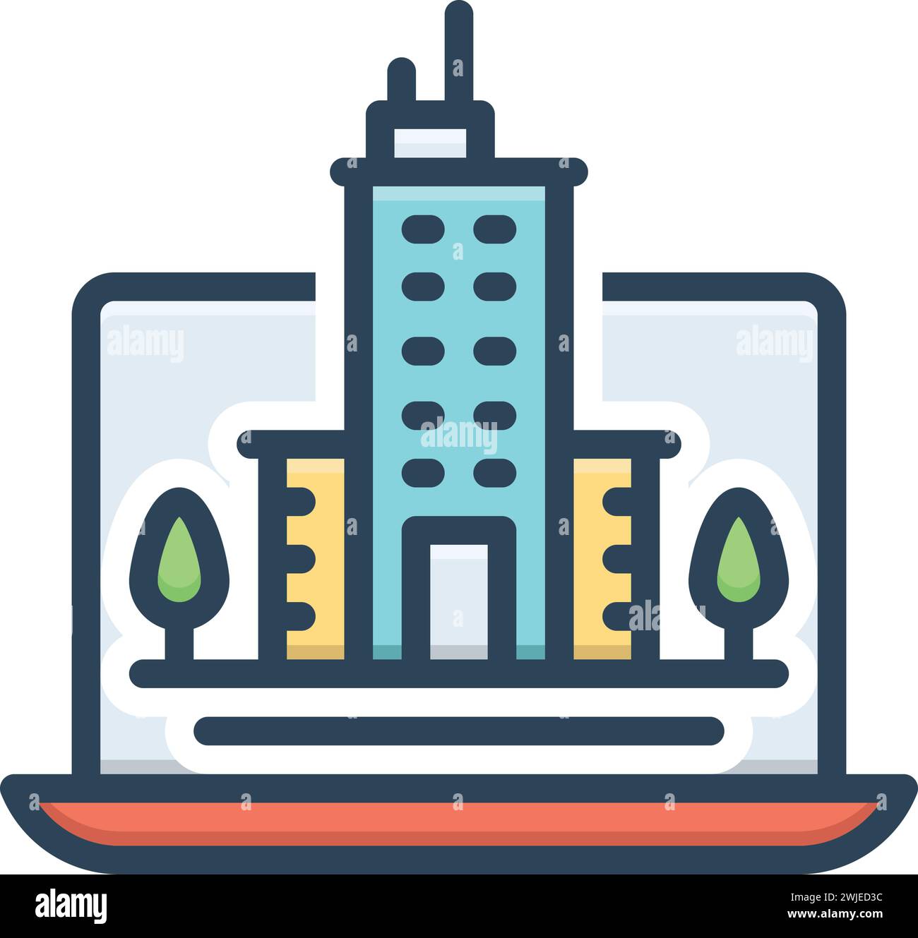 Icon for enterprise,undertaking Stock Vector Image & Art - Alamy