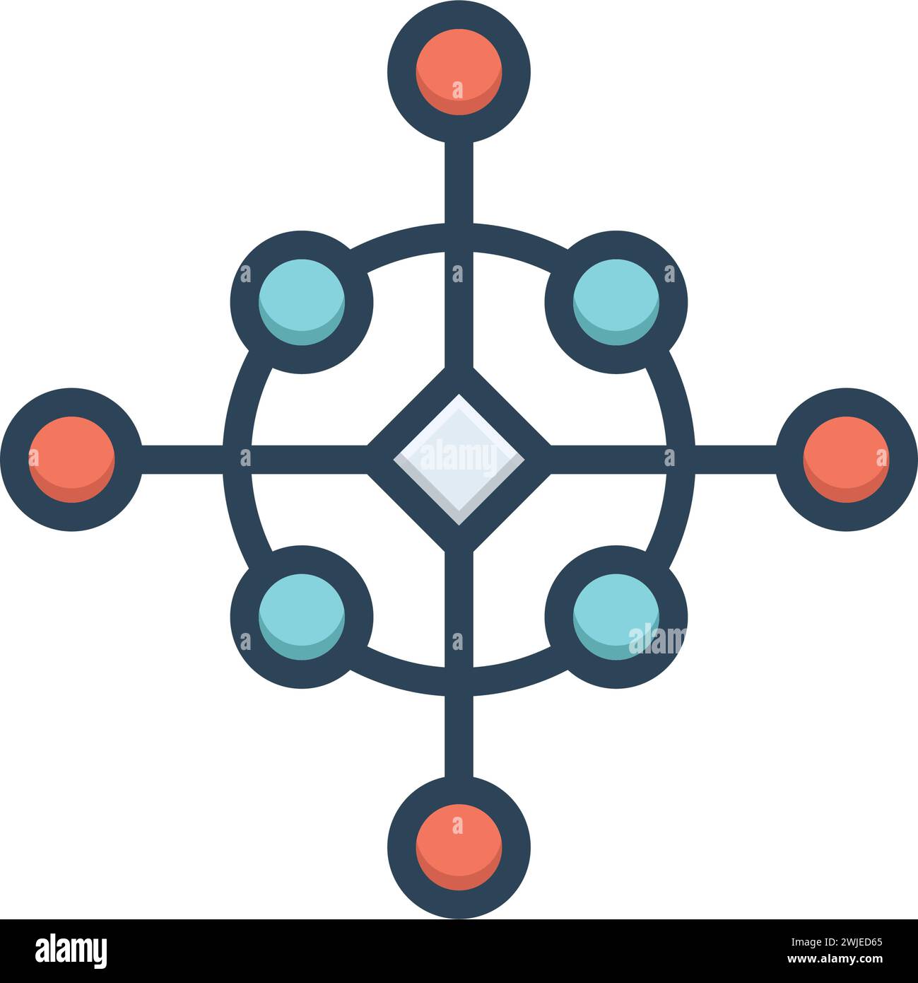 Icon for channels,diagram Stock Vector Image & Art - Alamy