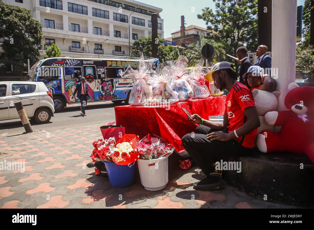 Nairobi shops street hi-res stock photography and images - Alamy