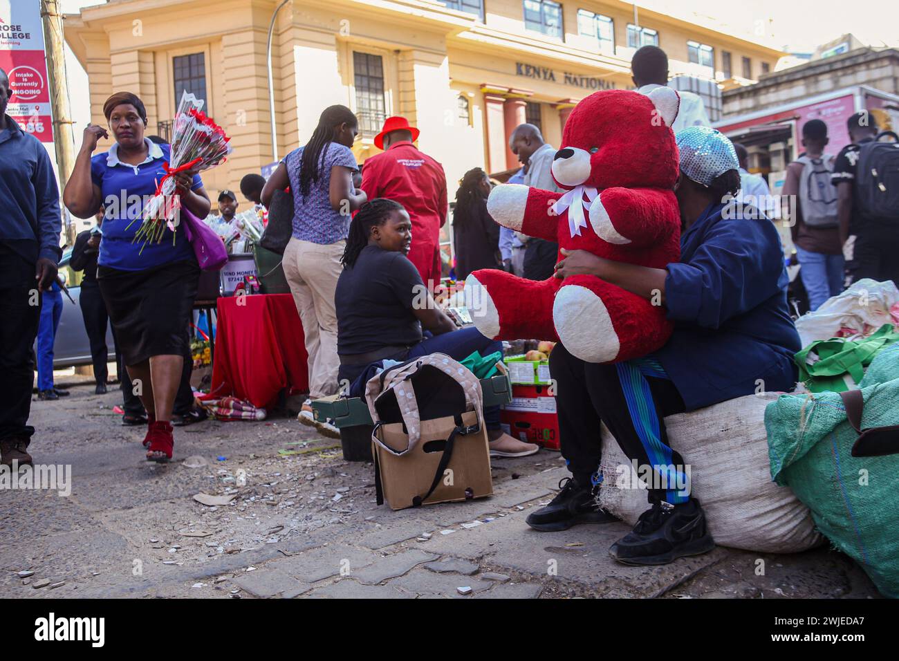 Nairobi shops street hi-res stock photography and images - Alamy