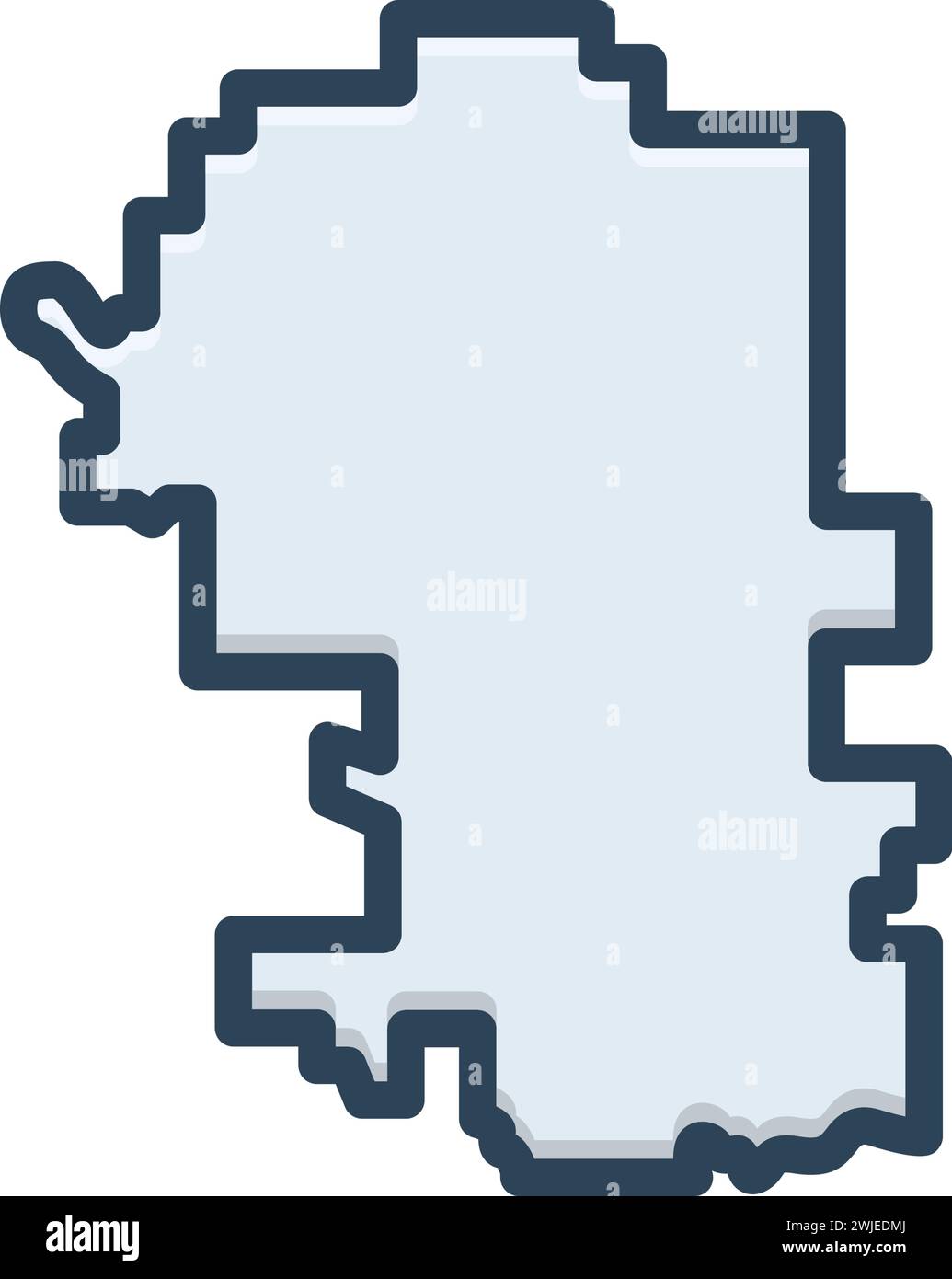 Calgary vector map hi-res stock photography and images - Alamy