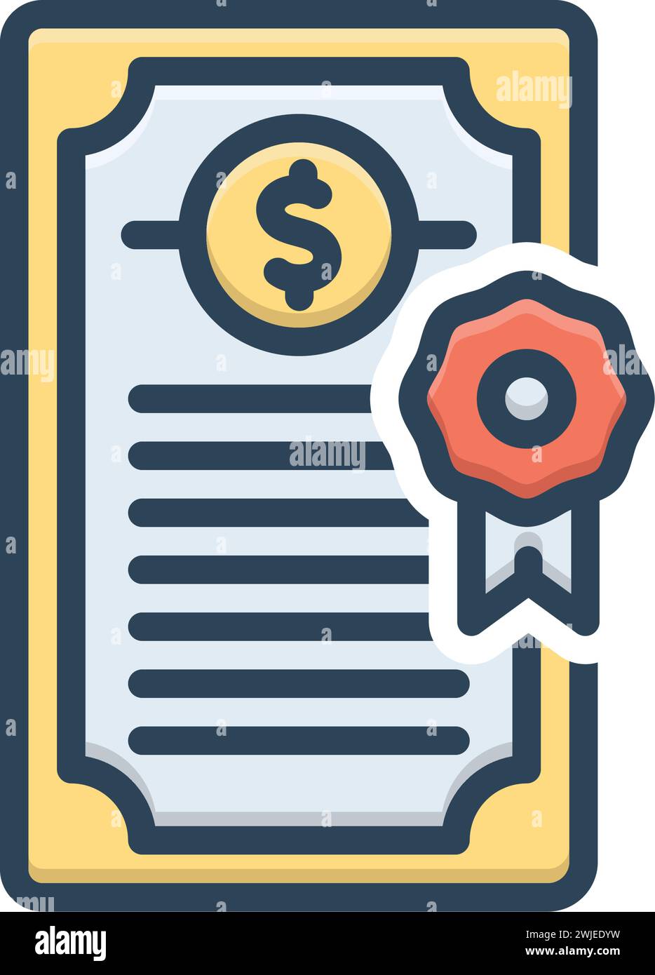 Icon for bond,bond paper Stock Vector Image & Art - Alamy