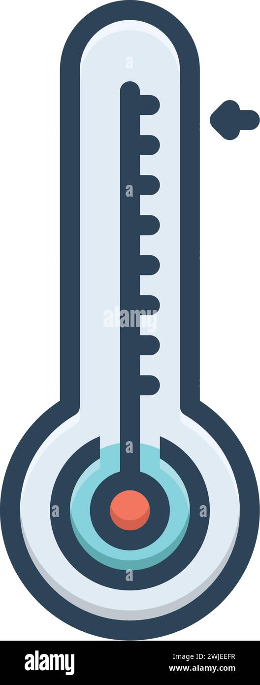 Icon for mild,thermometer Stock Vector Image & Art - Alamy