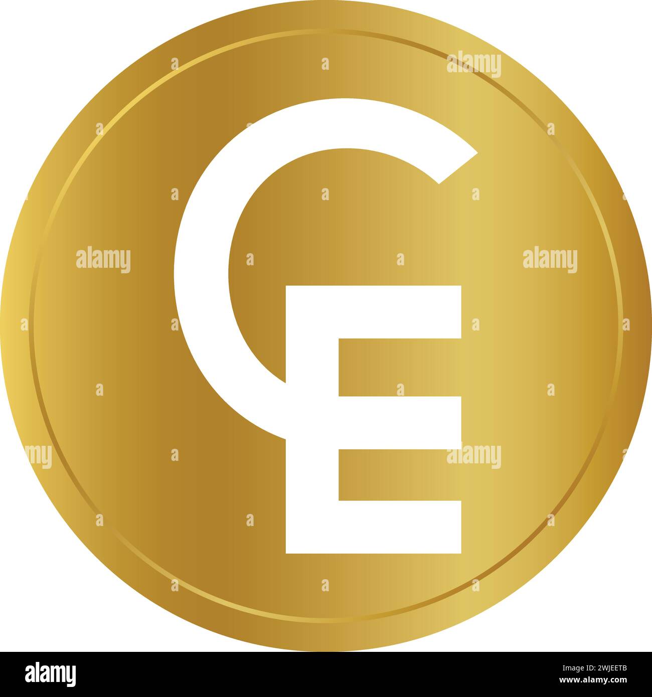 ECU currency symbol icon Stock Vector Image & Art - Alamy