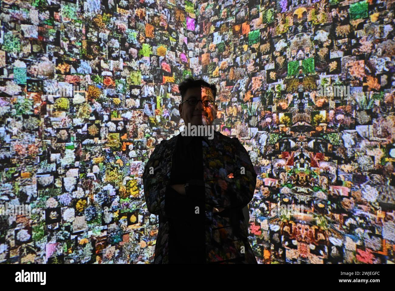 Serpentine North, London, UK. 15th Feb, 2024. (photograph of the artist ...