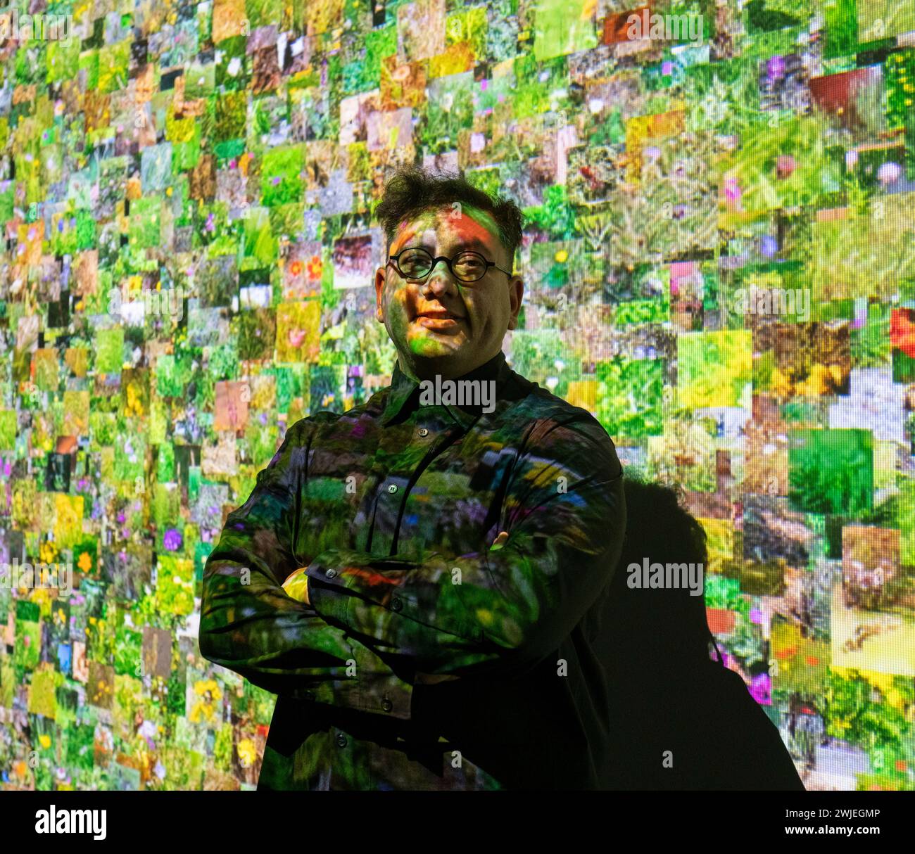 Serpentine North, London, UK. 15th Feb, 2024. (photograph of the artist ...