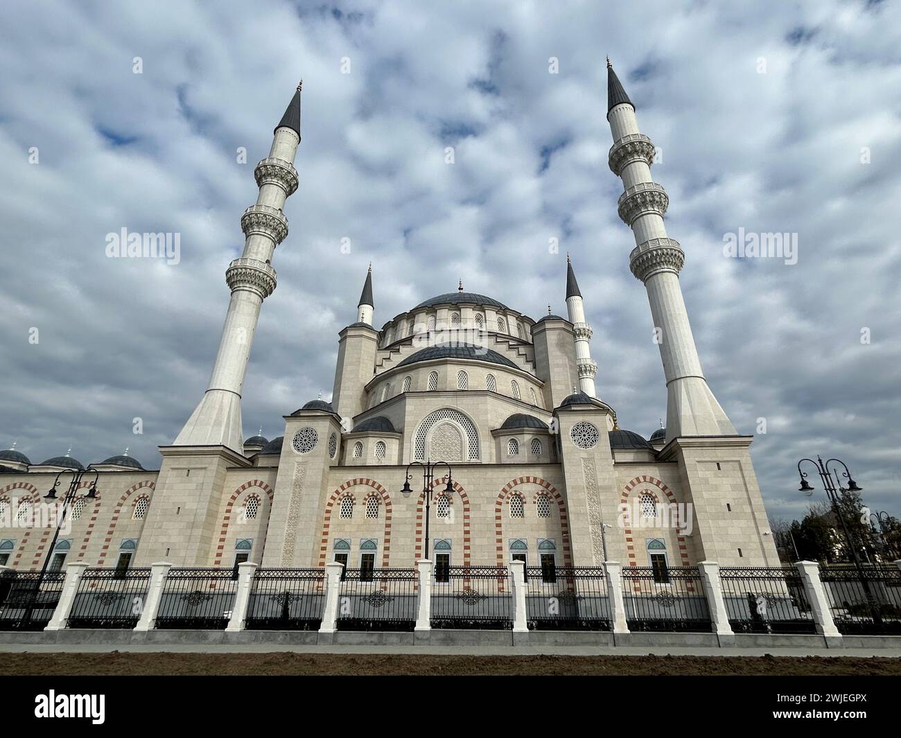 Simferopol, Ukraine. 12th Feb, 2024. A new, not yet officially opened ...