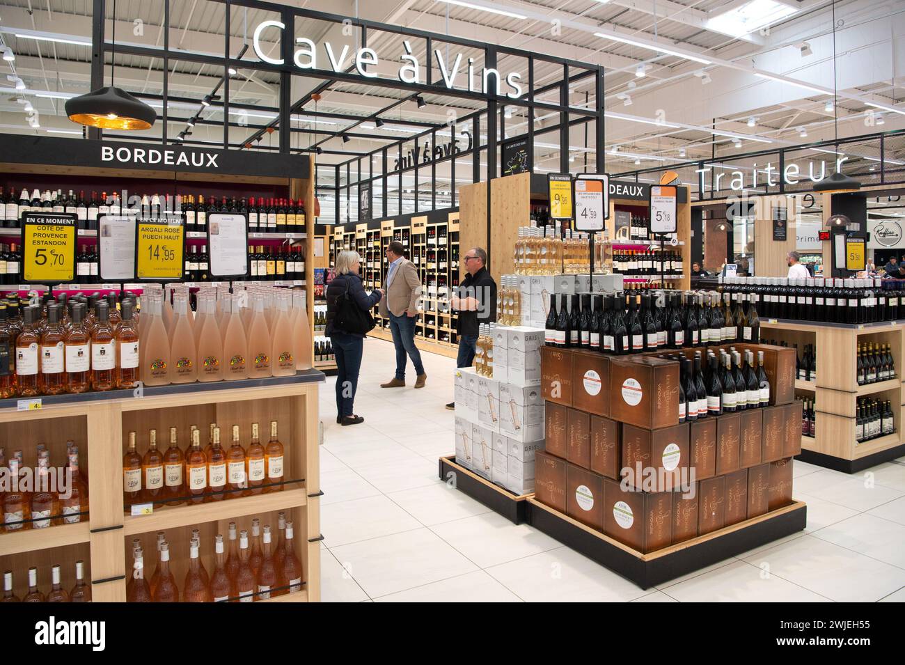 Rouffiac-Tolosan (south-western France): E.Leclerc hypermarket, a 7,500 ...