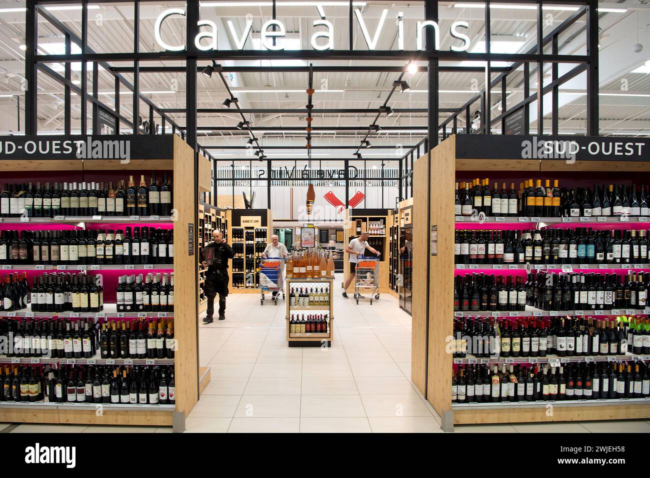 Rouffiac-Tolosan (south-western France): E.Leclerc hypermarket, a 7,500 ...