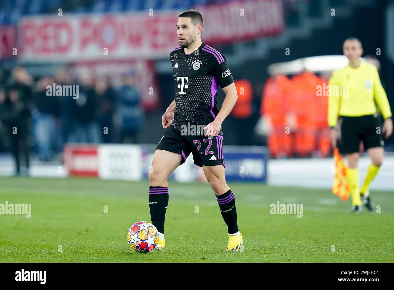 Raphael Guerreiro of FC Bayern Munich during the UEFA Champions League ...