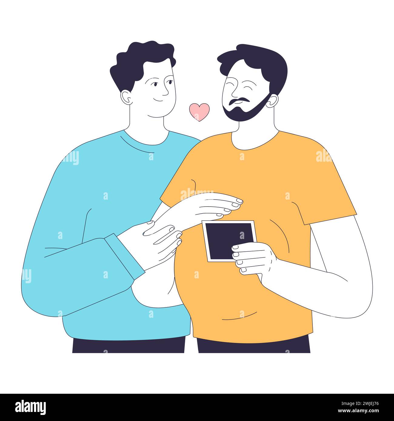 Gender transition positive experience. Gay couple starting a family ...