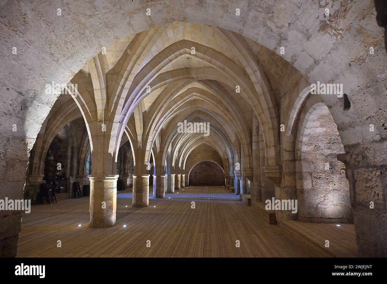 Soissons (northern France): Abbey of Saint-Jean-des-Vignes, building ...