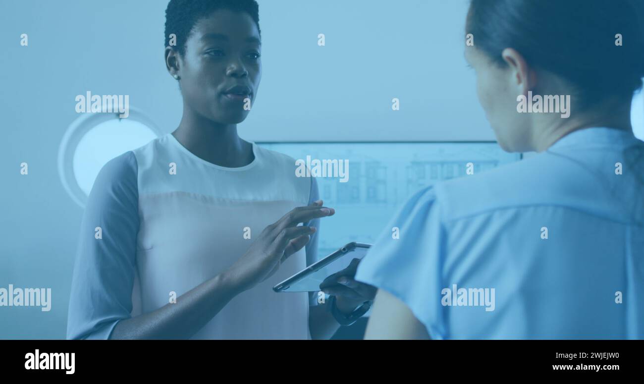 Diverse people talking hi-res stock photography and images - Alamy