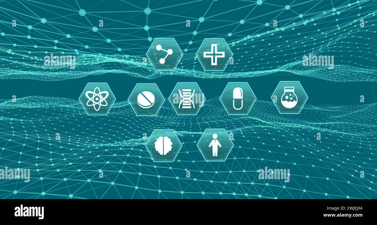 Medical icons background hi-res stock photography and images - Alamy