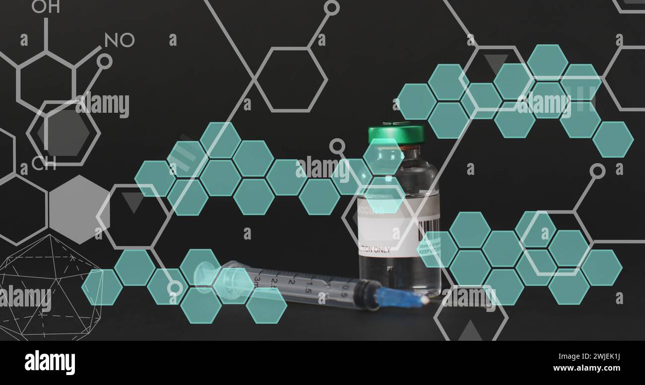 Chemistry formulas molecular structures over hi-res stock photography ...