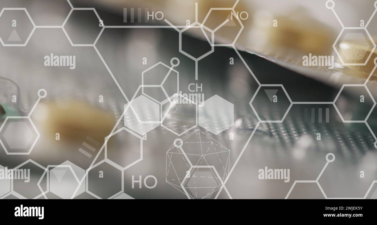 Image molecule over chemical hi-res stock photography and images - Alamy