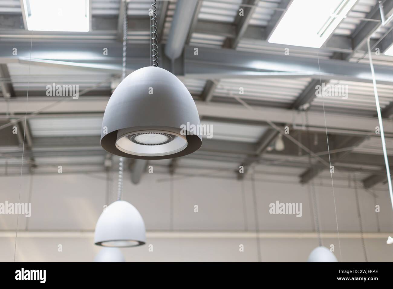 down lights hang lighting interior design modern home office industry ...