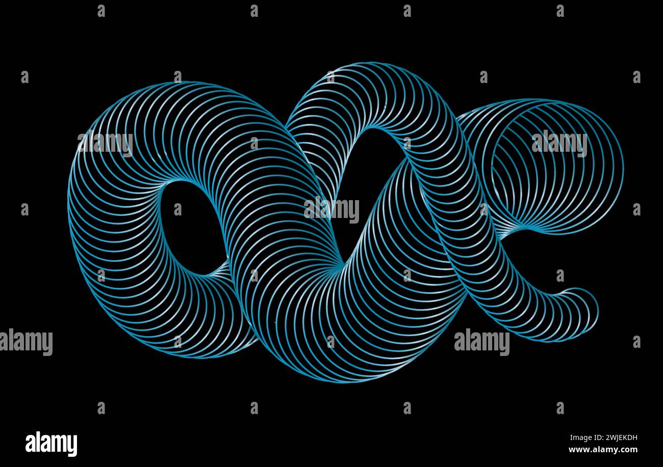 The spiral. The dynamic shape of the parallel lines creates the ...