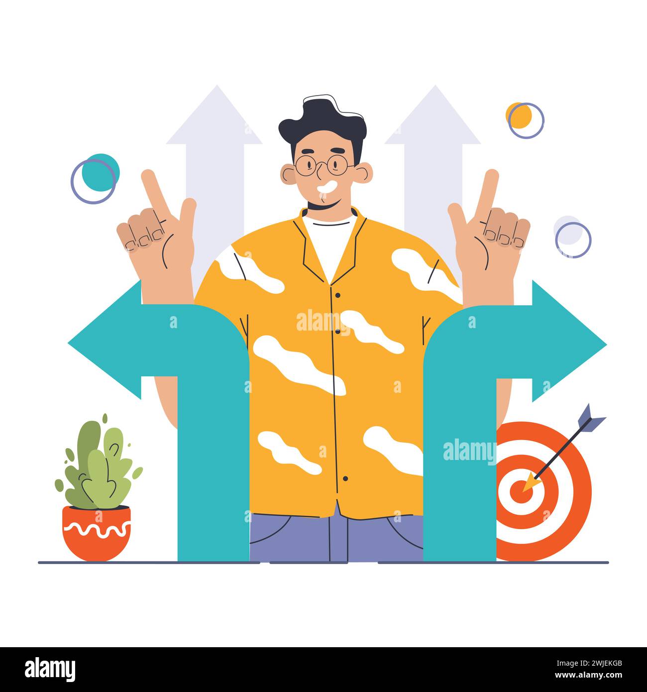 Decision-making. Strategic thinking, brainstorming and solution ...