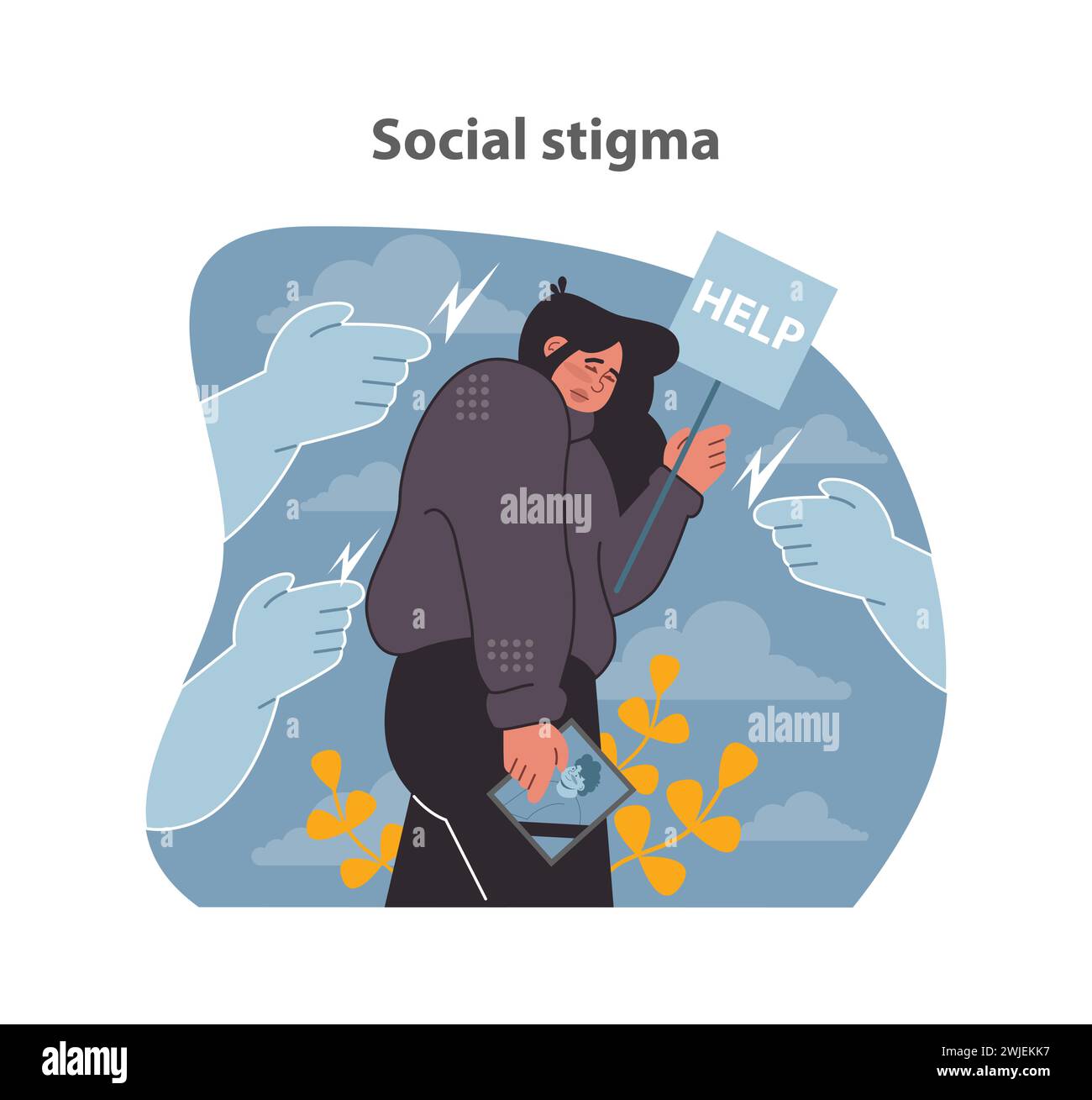 Social stigma in widowhood. A stark depiction of judgment faced ...