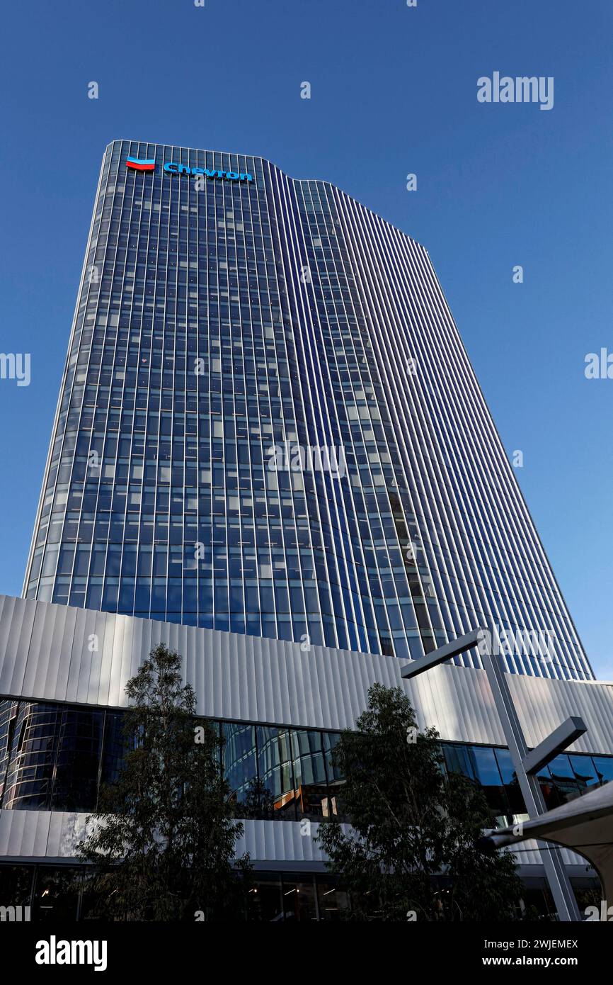 Chevron building, Perth, Western Australia Stock Photo - Alamy