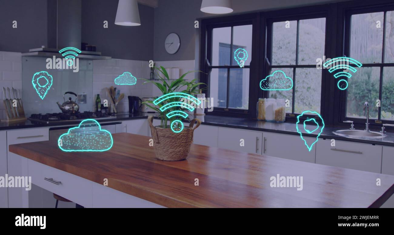 Interior design icons high hi-res stock photography and images - Alamy