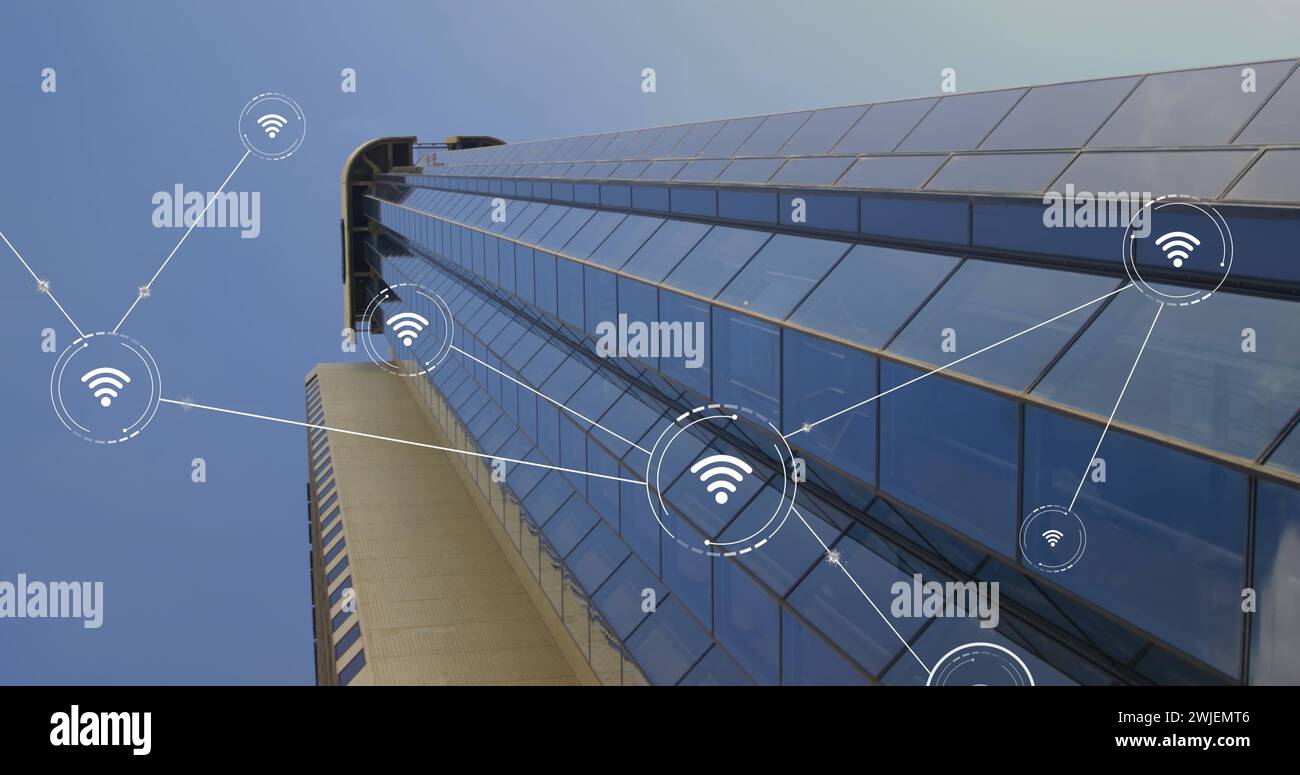 Image network icons over hi-res stock photography and images - Alamy