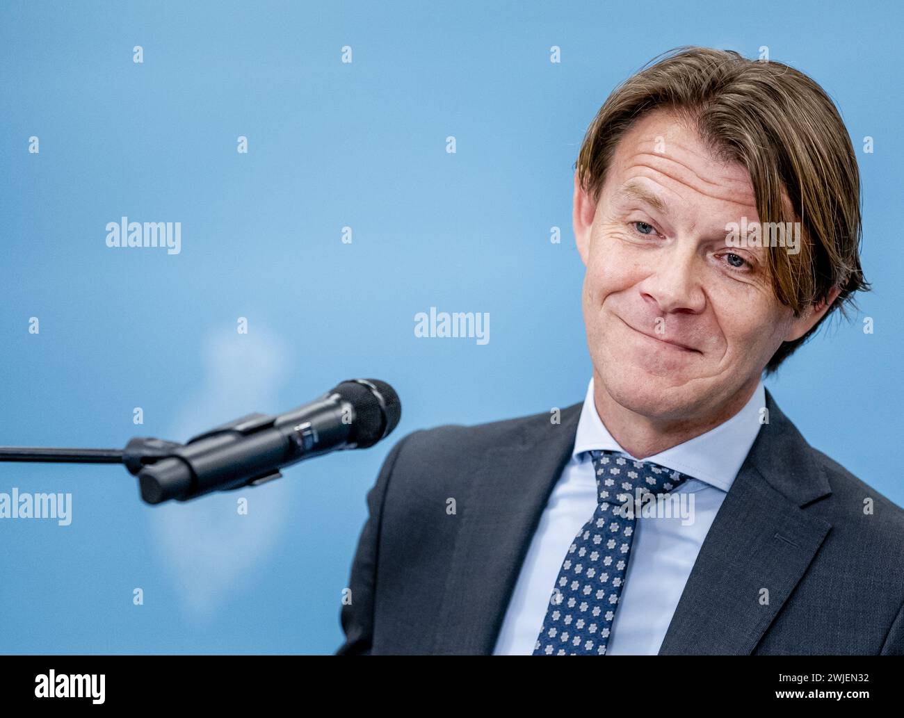 THE HAGUE - Informer Kim Putters gives a press conference about his ...