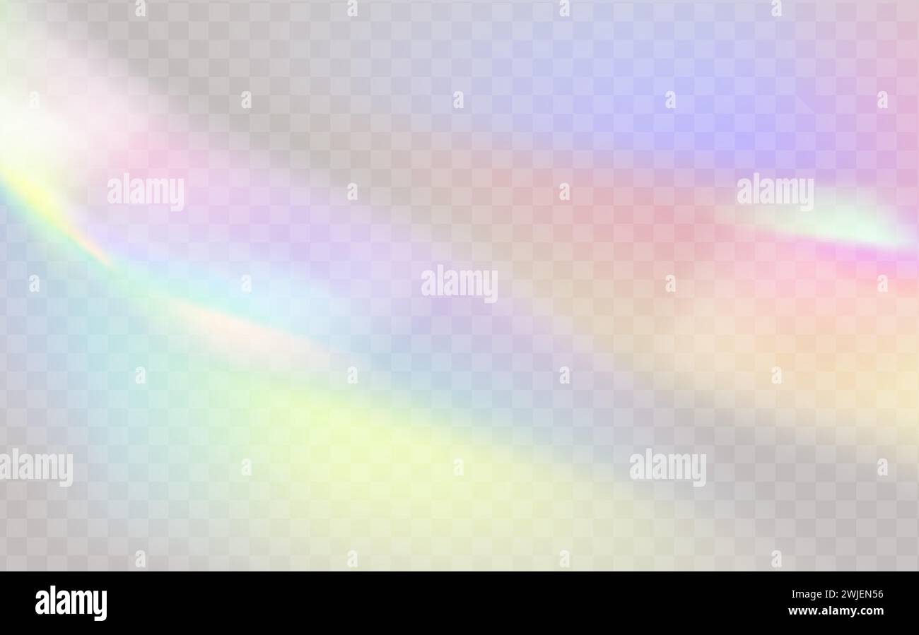 Overlay for backgrounds.Triangular prism concept.Colourful vector lens ...