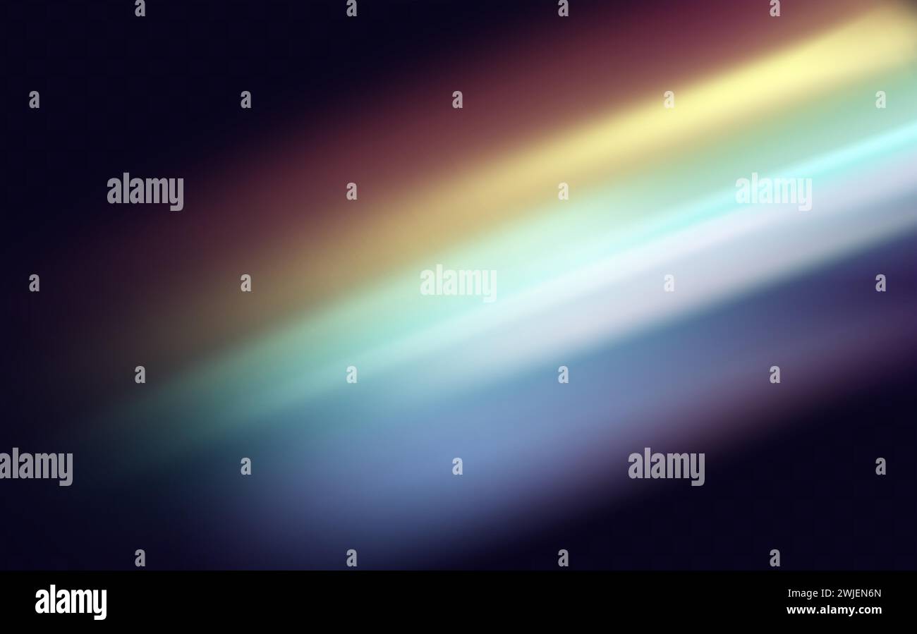 Overlay for backgrounds.Triangular prism concept.Colourful vector lens ...