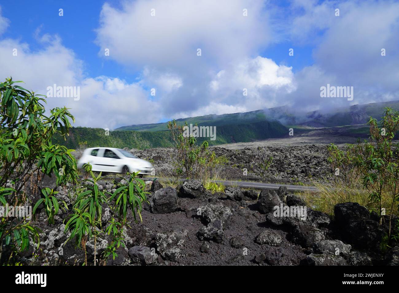 Coastal road reunion island hi-res stock photography and images - Alamy